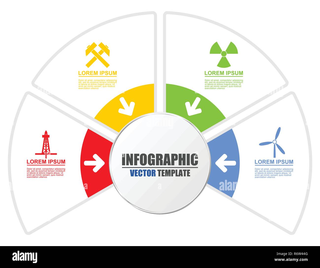 Mining Infographic Template