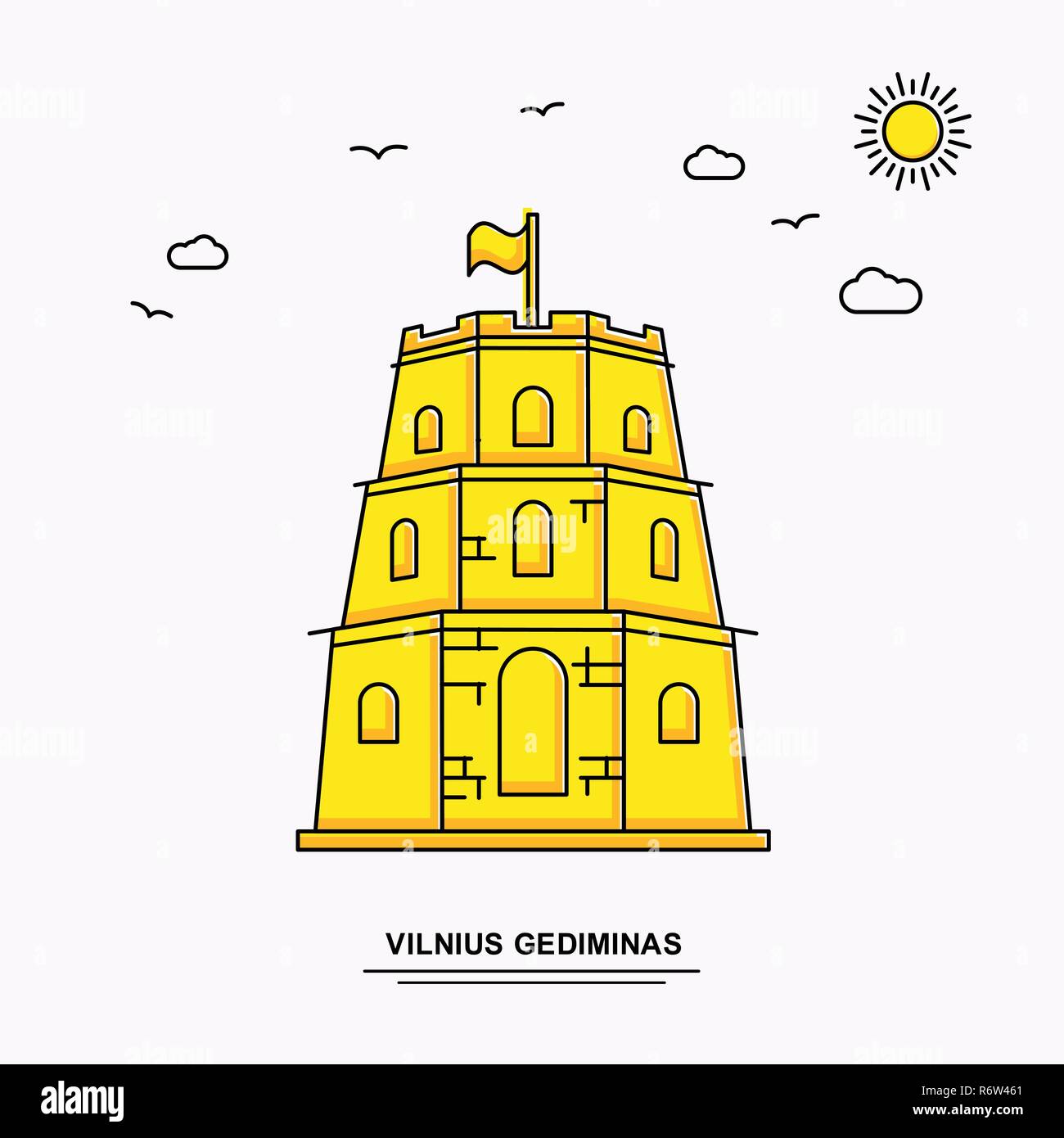 Outdoor old monuments Stock Vector Images - Alamy