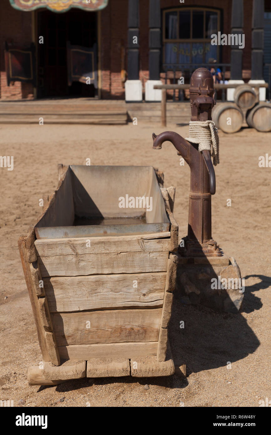 Mini hollywood film set hi-res stock photography and images - Alamy