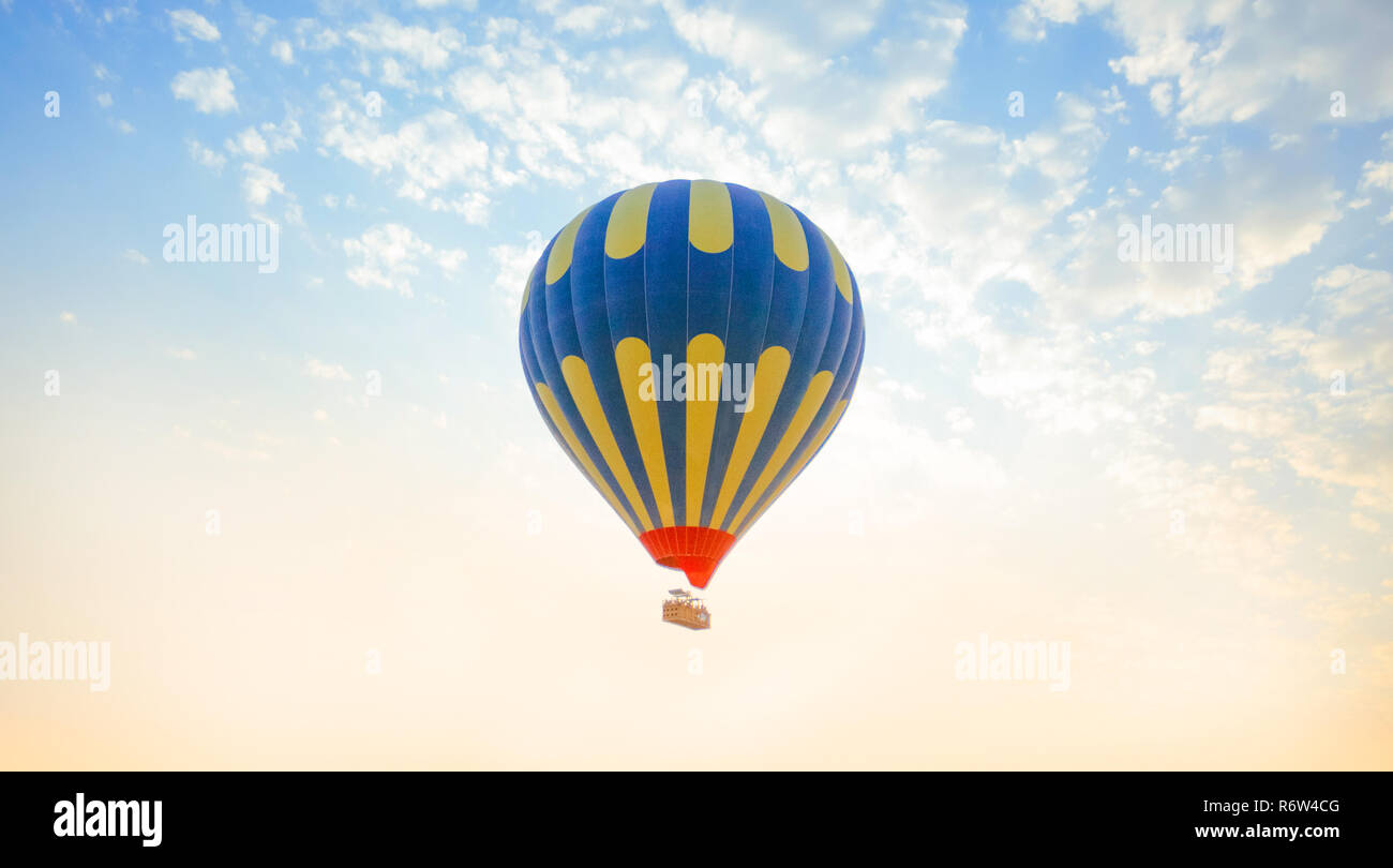 Flying balloon in the sky Stock Photo - Alamy