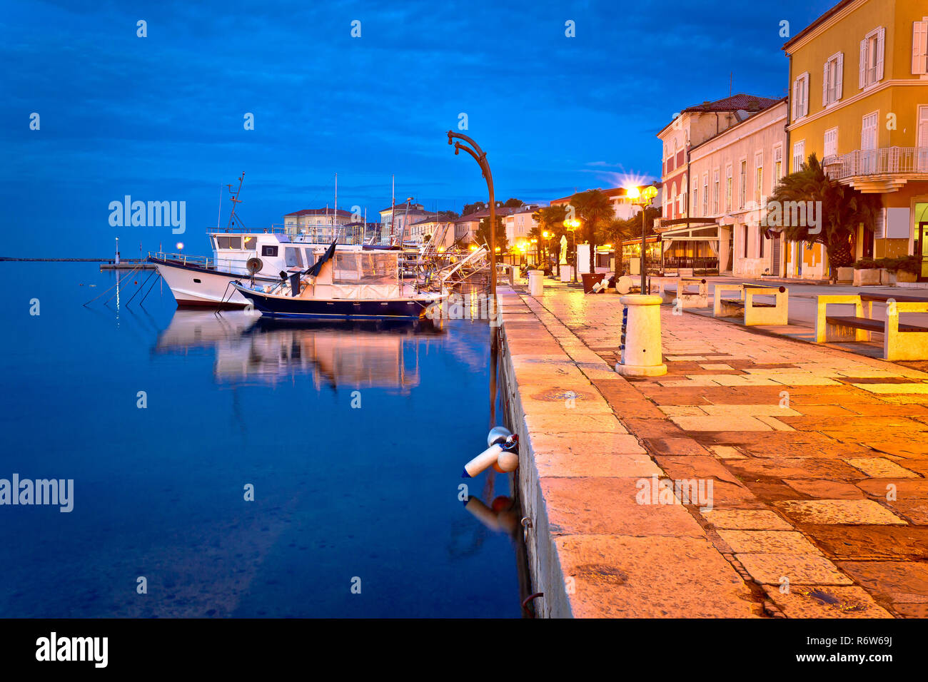 Porec skyline sea sunset hi-res stock photography and images - Alamy