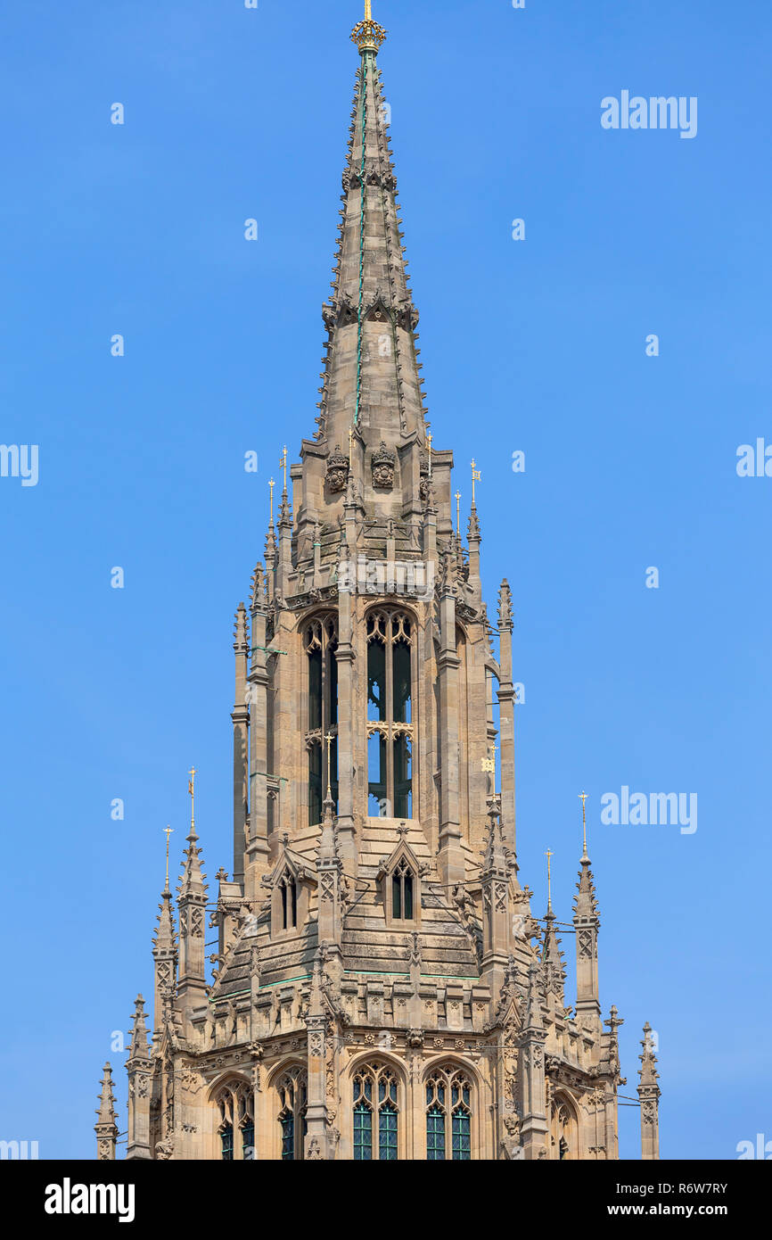 Palace of Westminster, parliament, facade, London, United Kingdom ...