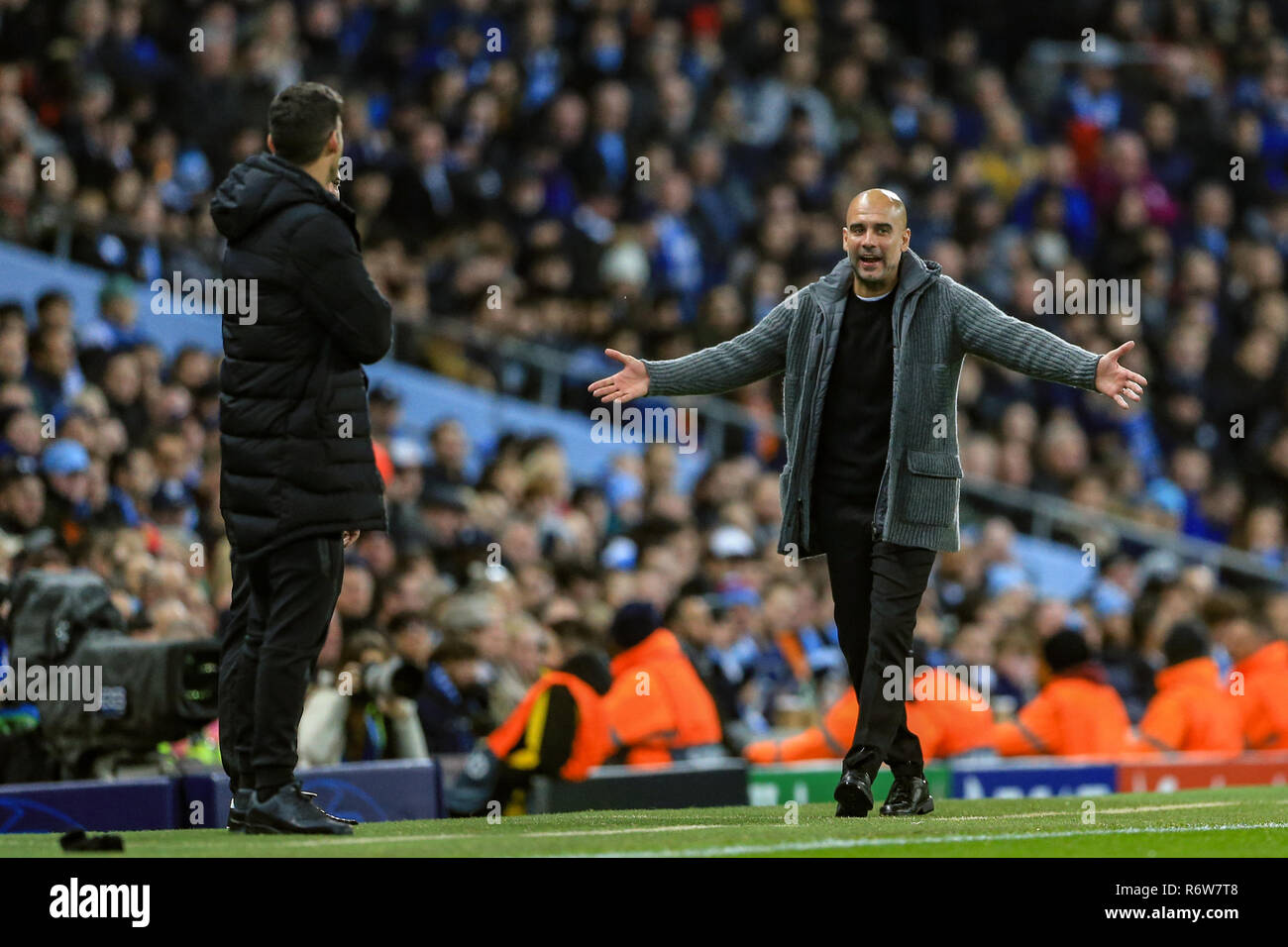 Pep guardiola happy hi-res stock photography and images - Alamy
