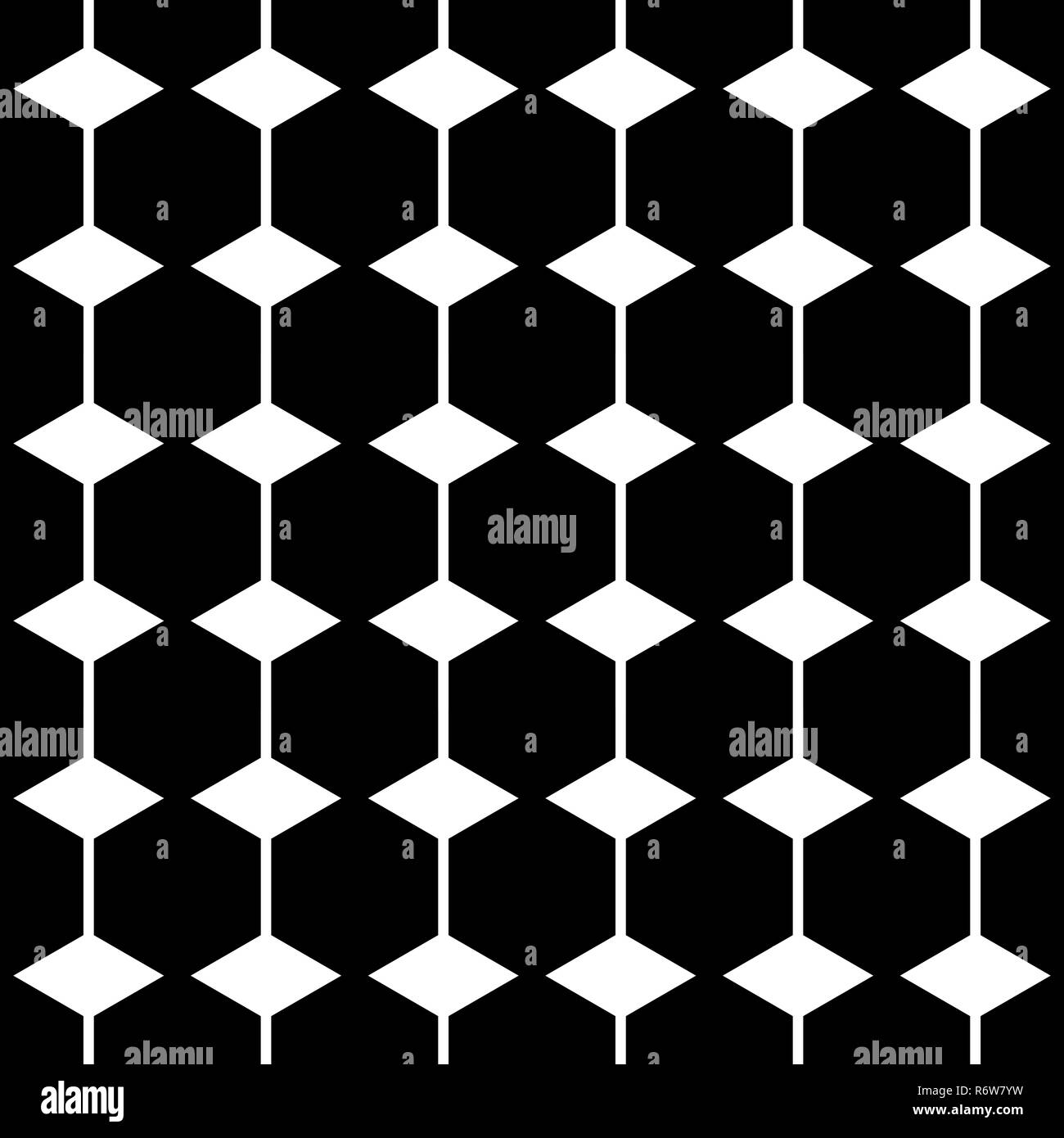 hexagon shape seamless pattern Stock Photo - Alamy
