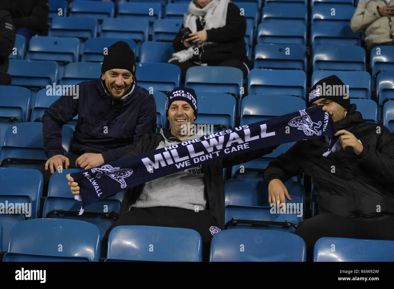 V millwall fans hi-res stock photography and images - Alamy