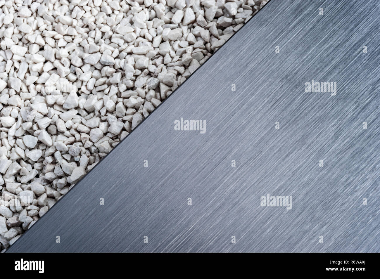 Brushed metal, stone pebbles texture background Stock Photo - Alamy