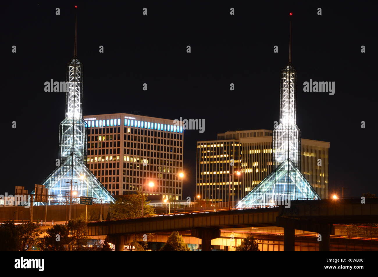 Portland, Oregon - USA - October 5, 2015: Oregon Convention Center ...