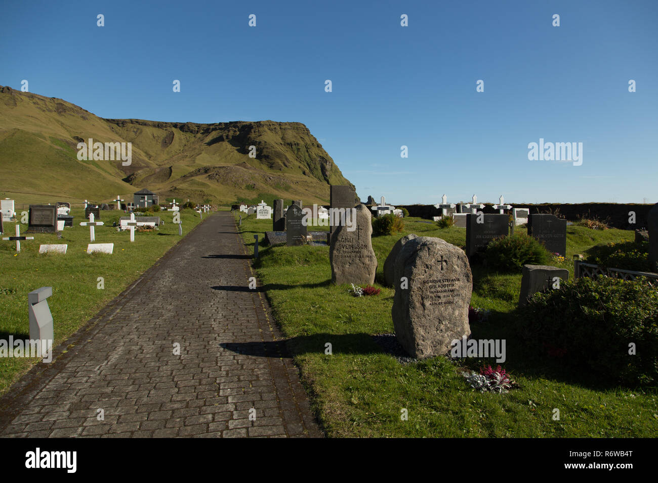 Iceland cemetery hi-res stock photography and images - Alamy
