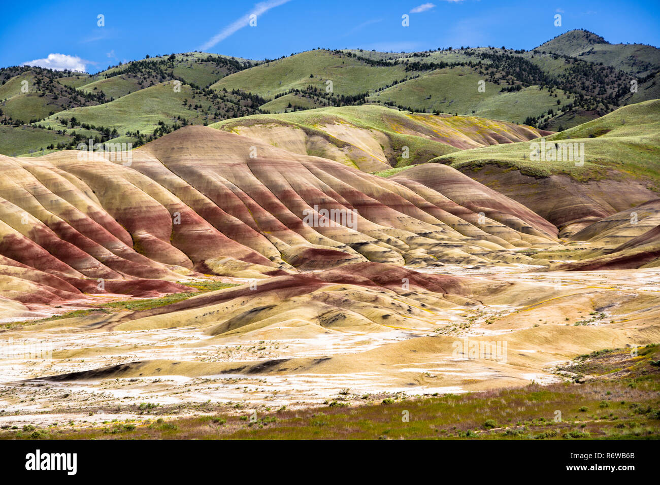 Painted Hills Oregon Stock Photo - Alamy