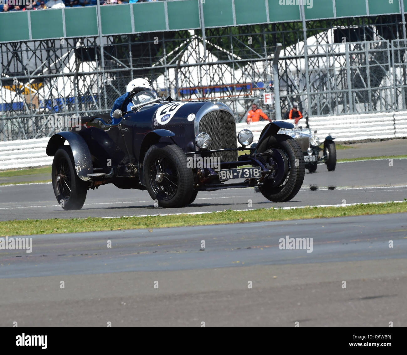 Jock MacKinnon, Bentley 3 litre tourer, BN 7318, Kidston Trophy ...