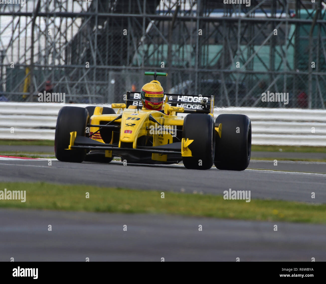 Barry Walker, Jordan EJ12, Legends of Modern Formula One, Silverstone Classic 2015, Chris McEvoy ...
