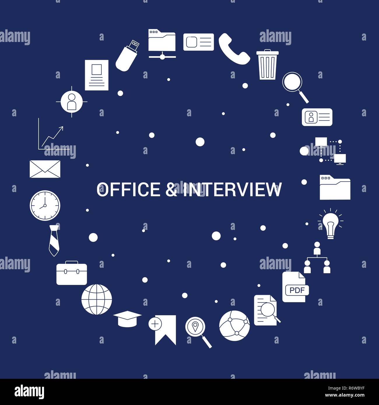 Interview paper coffee Stock Vector Images - Alamy