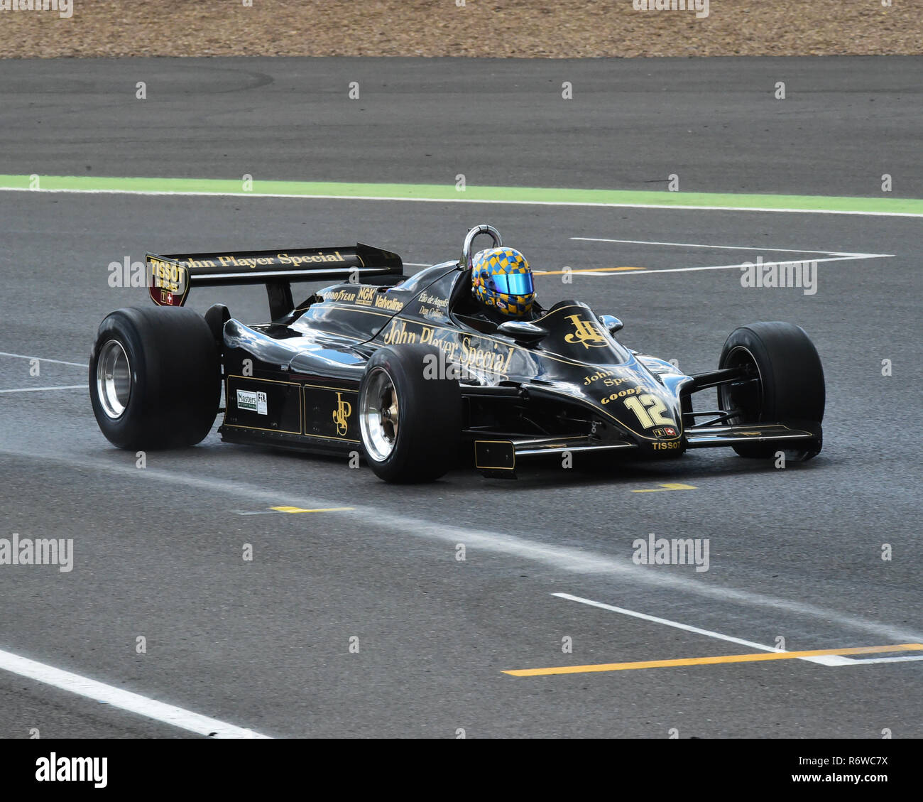 Dan Collins, Lotus 91, FIA Masters, Historic Formula One, Silverstone ...