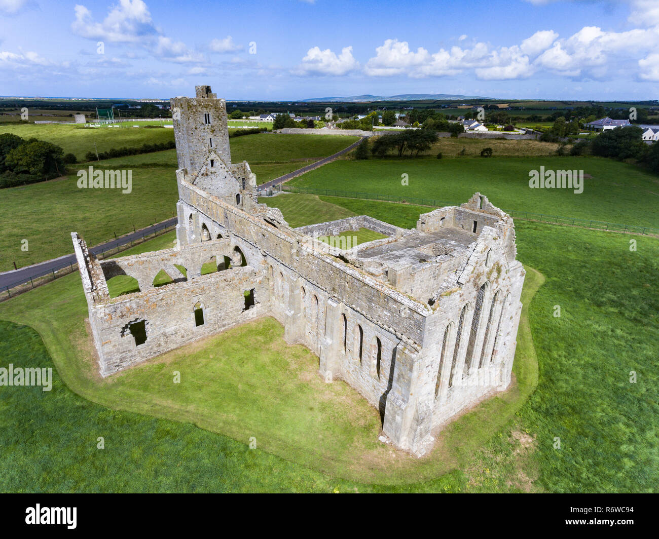 Aerial irish abbey hi-res stock photography and images - Alamy