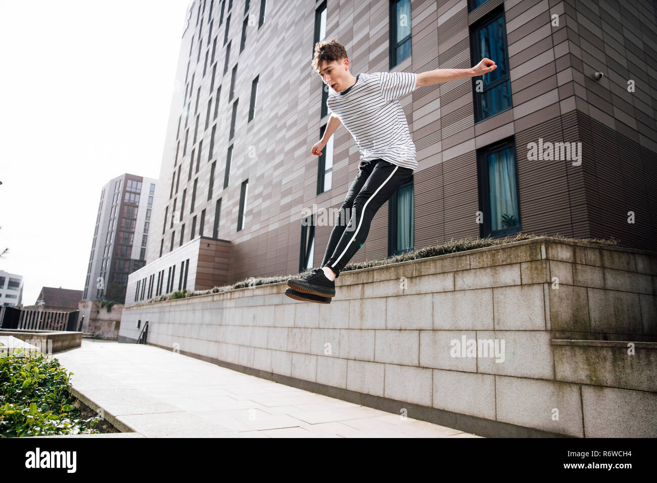 Freerunner in the City Stock Photo - Alamy