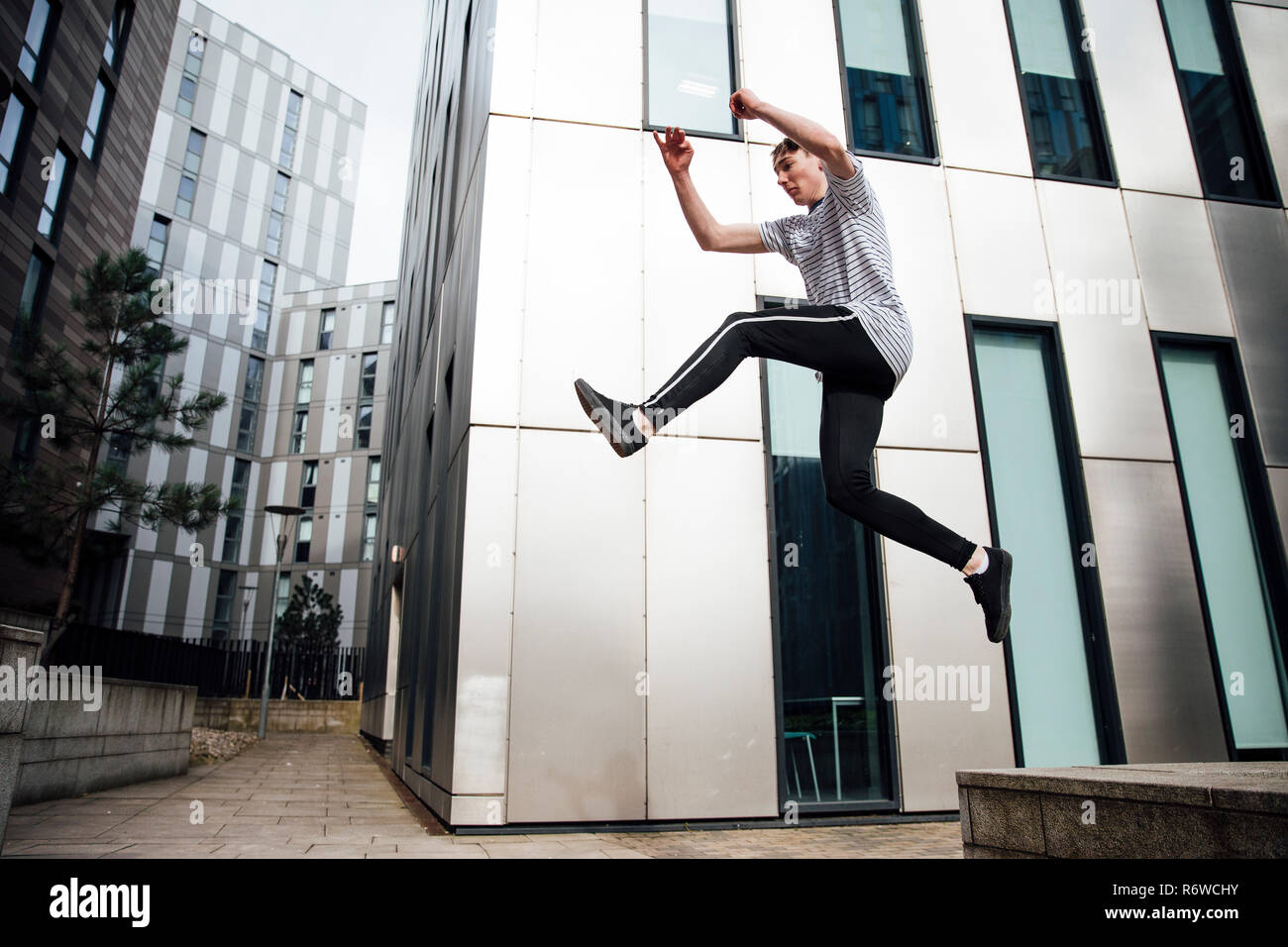 Freerunner in the City Stock Photo - Alamy
