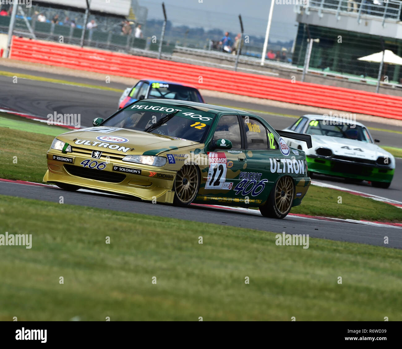 Patrick Watts, Peugeot 406, Super touring car trophy, Silverstone ...