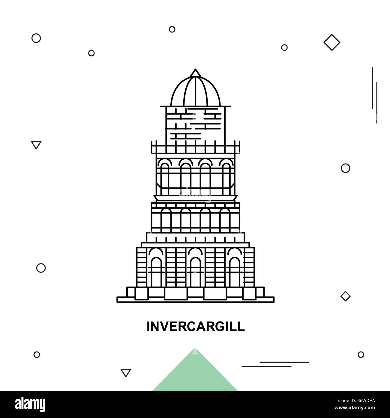 Invercargill architecture Stock Vector Images - Alamy
