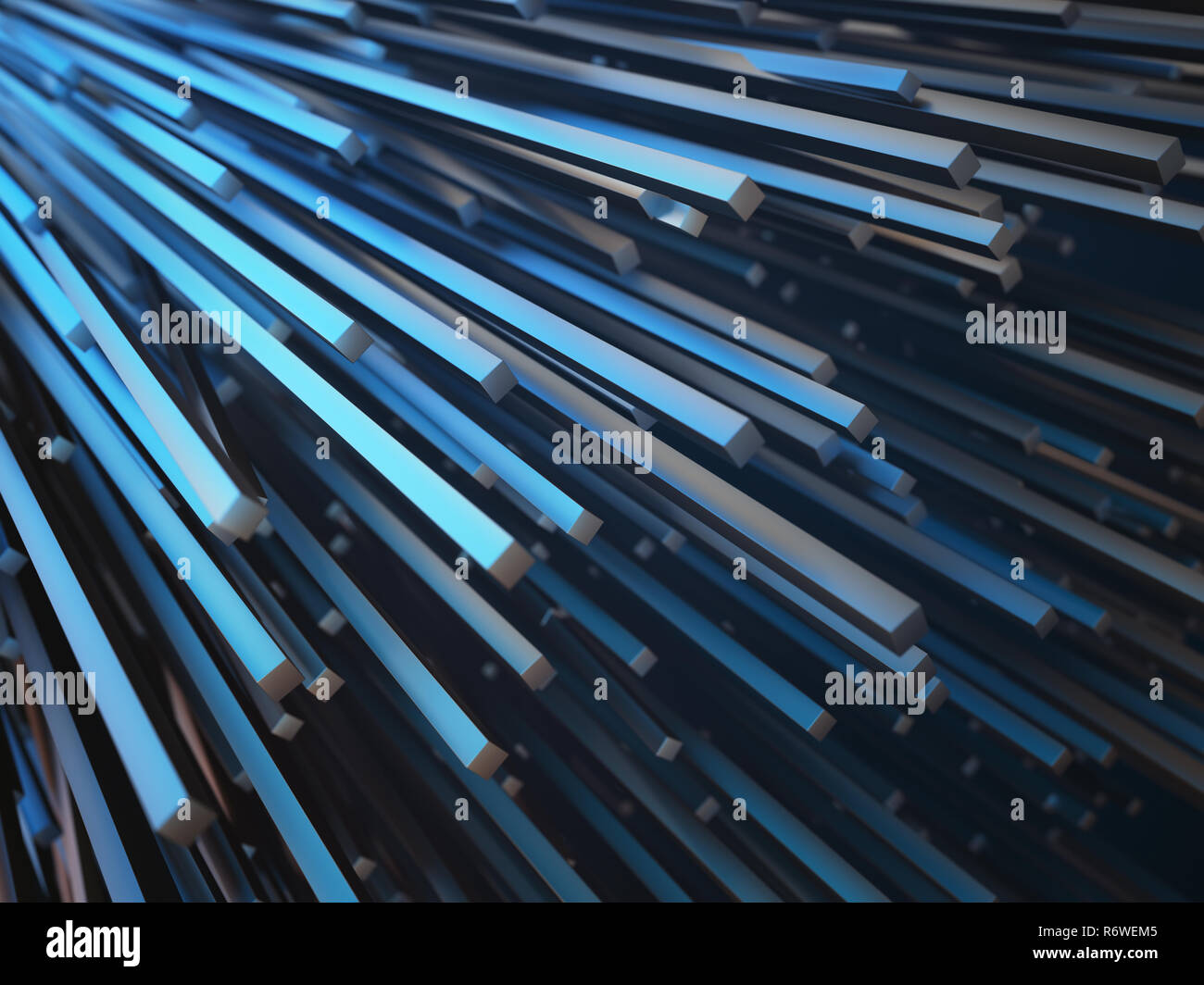 3D illustration. Abstract image in three dimensions. Background concept ...
