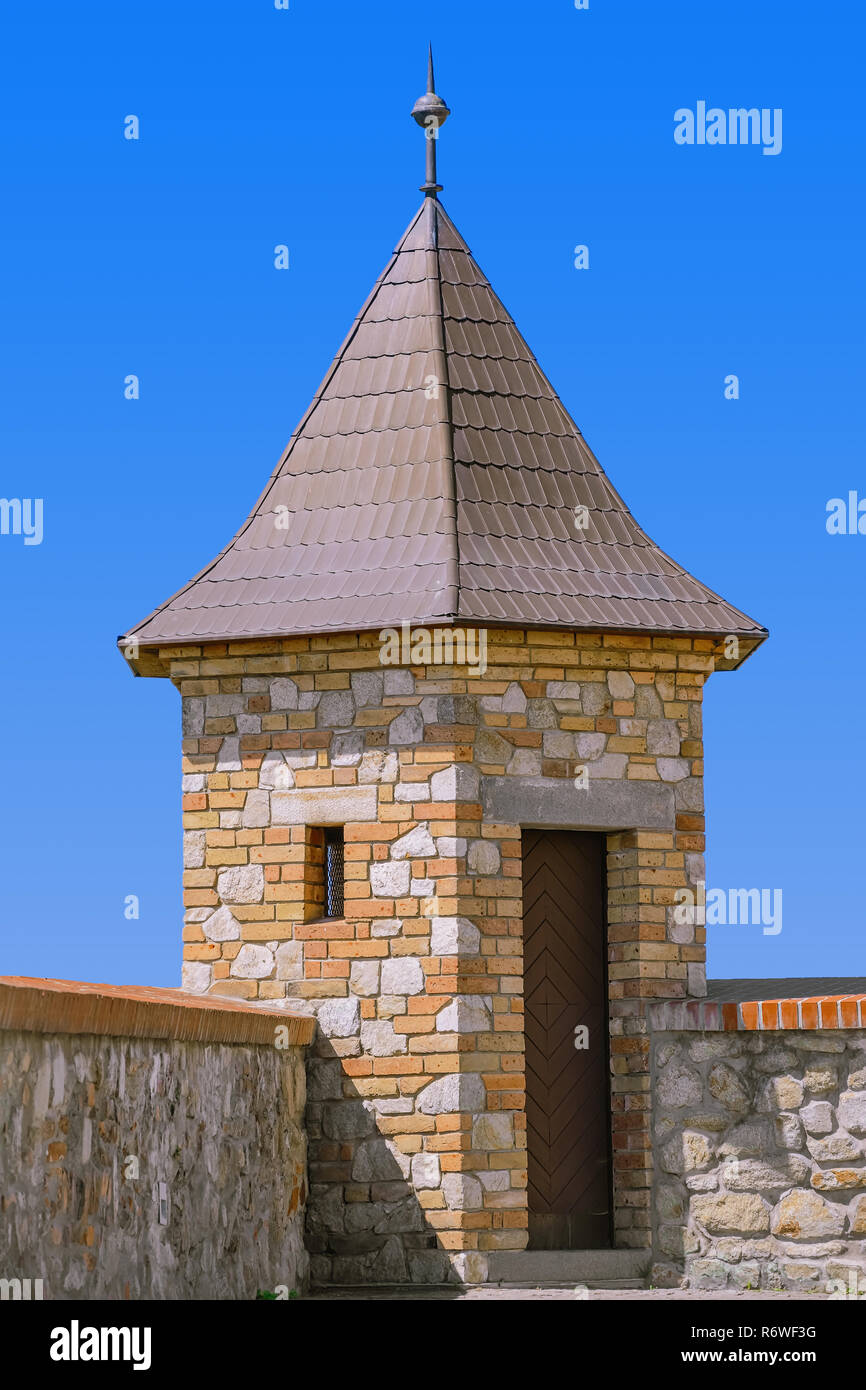 Llookout Tower of Castle Stock Photo - Alamy