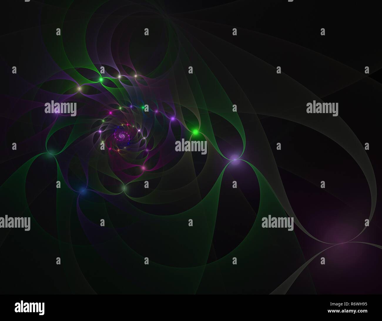 Fractal with many shapes Stock Photo - Alamy