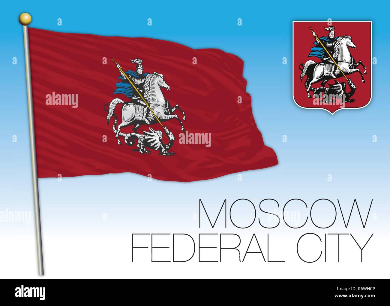 Volga moscow Stock Vector Images - Alamy