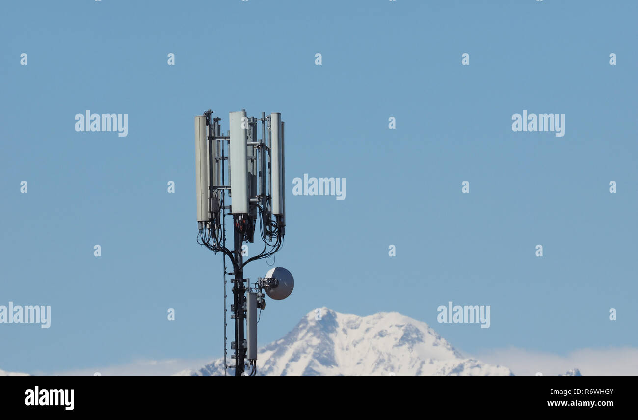 aerial antenna tower Stock Photo - Alamy