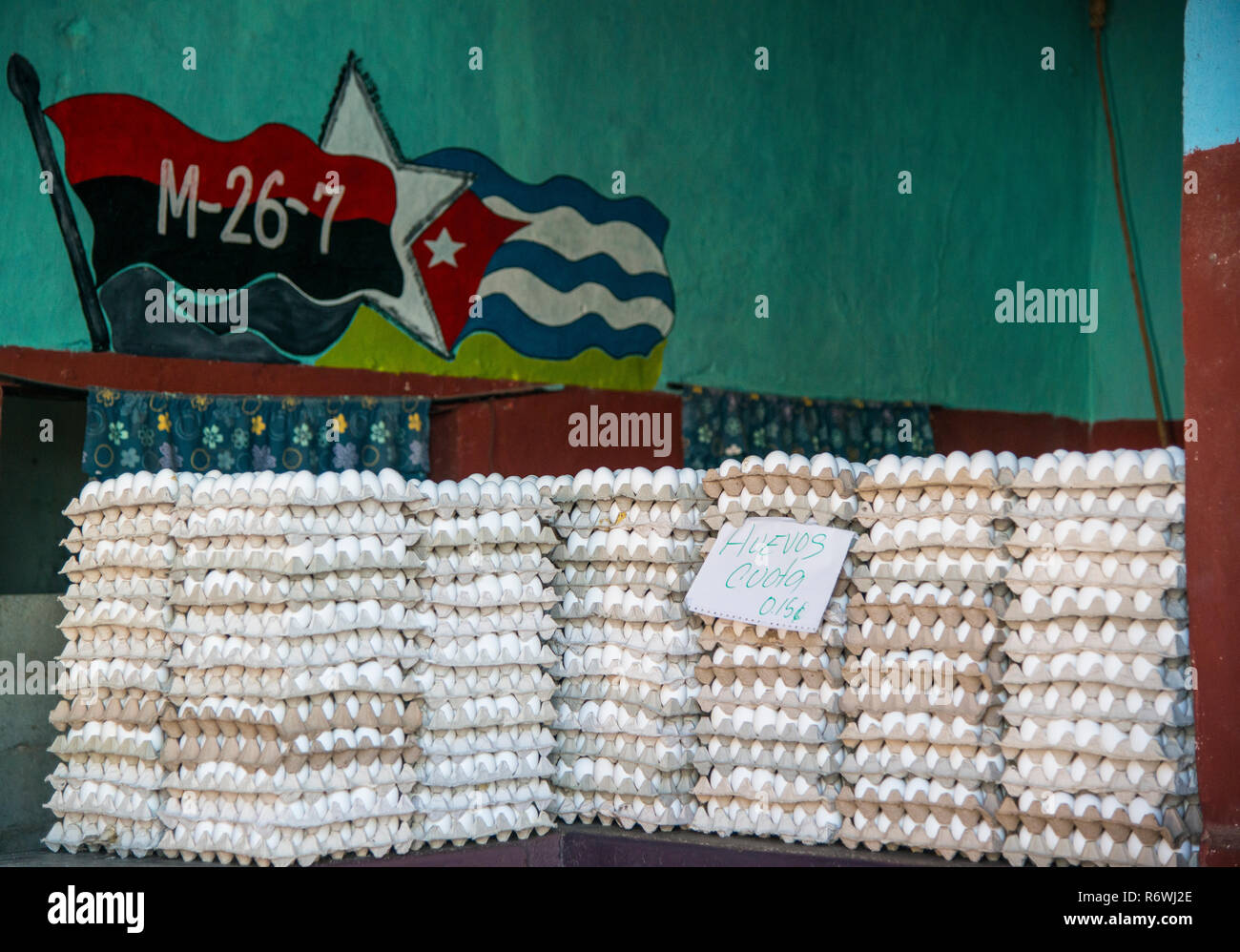 Cuban eggs hi-res stock photography and images - Alamy
