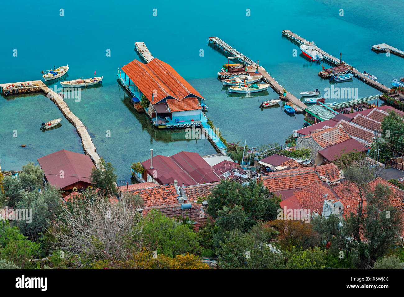 Simena harbour turkey hi-res stock photography and images - Alamy
