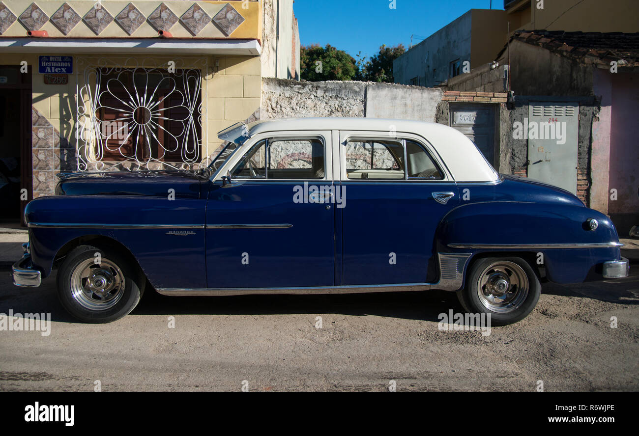 Dark blue 1950 Dodge Cornet Stock Photo - Alamy