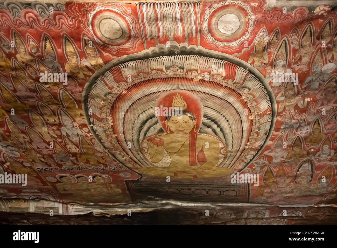 Buddhist temple ceiling beautiful hi-res stock photography and images ...