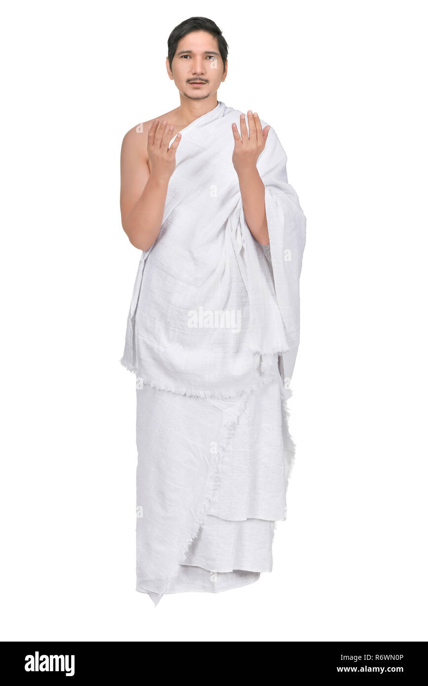 Asian muslim man standing Cut Out Stock Images & Pictures - Alamy