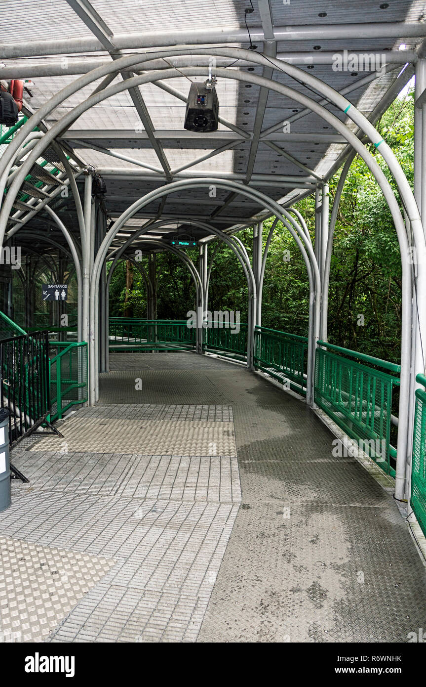 wire opera Curitiba Brazil metal architecture landmark building Stock ...