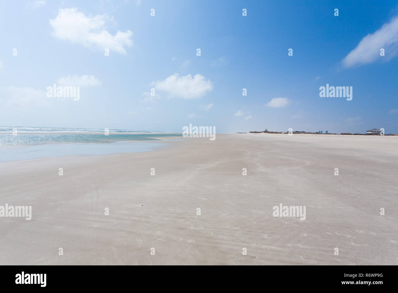 White sand dunes panorama from Lencois Maranhenses National Park ...
