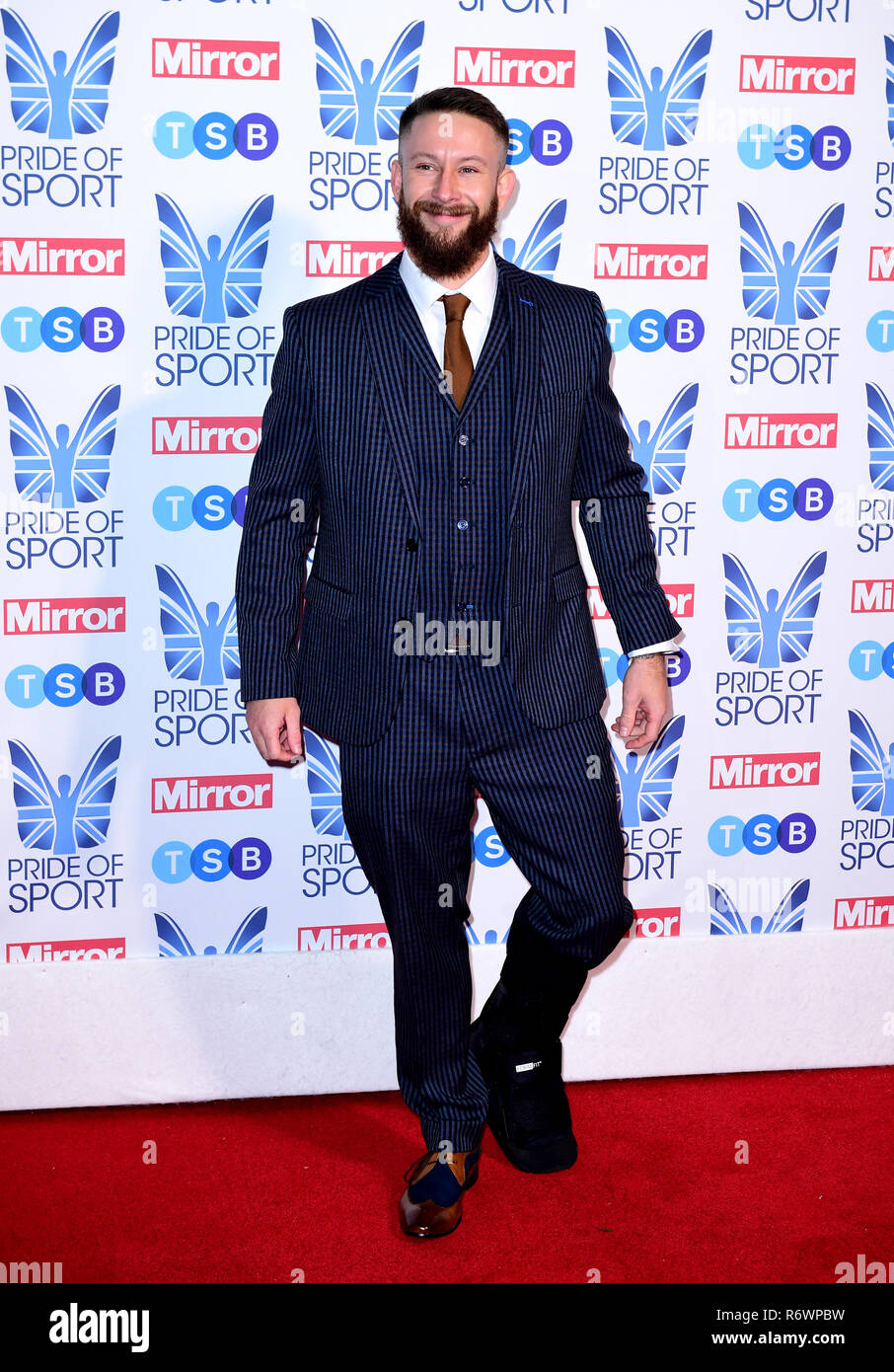 Ali Hay attending the Pride of Sport Awards 2018 at the Grosvenor House ...