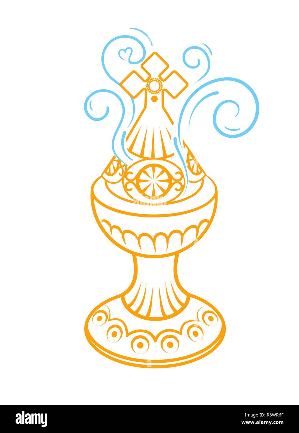 Oud burner Stock Vector Images - Alamy