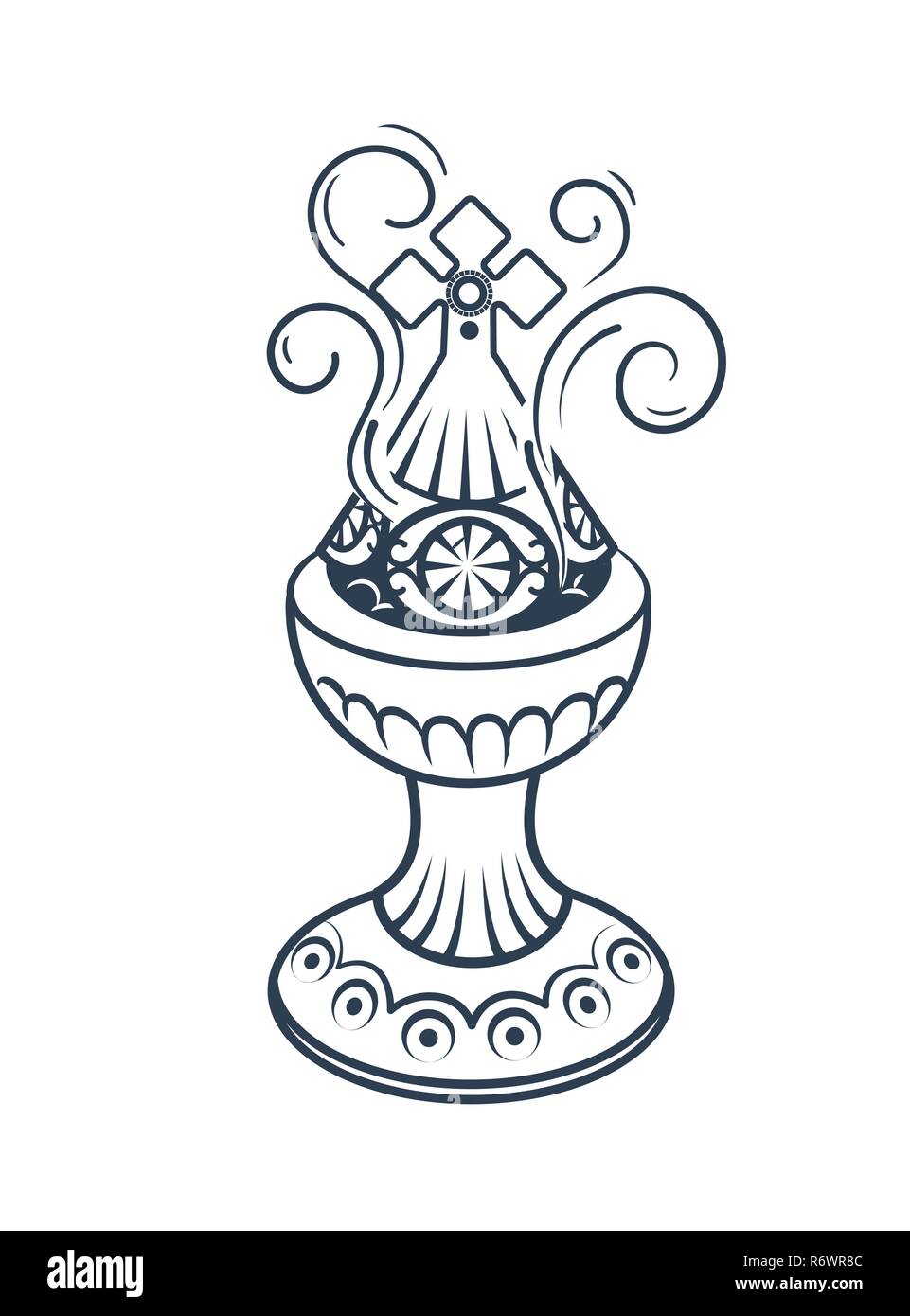 Censer catholic church Stock Vector Images - Alamy