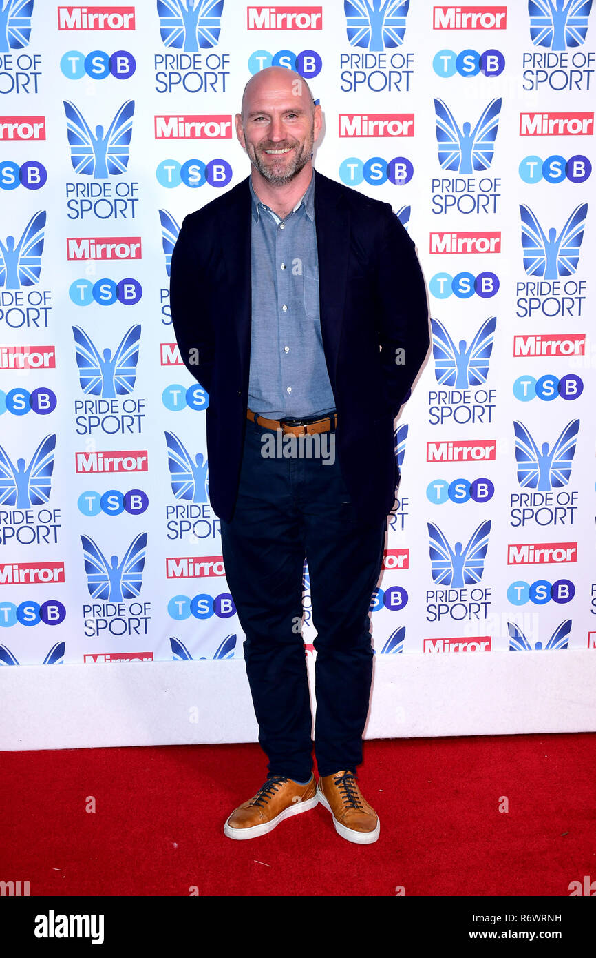 Lawrence Dallaglio attending the Pride of Sport Awards 2018 at the ...