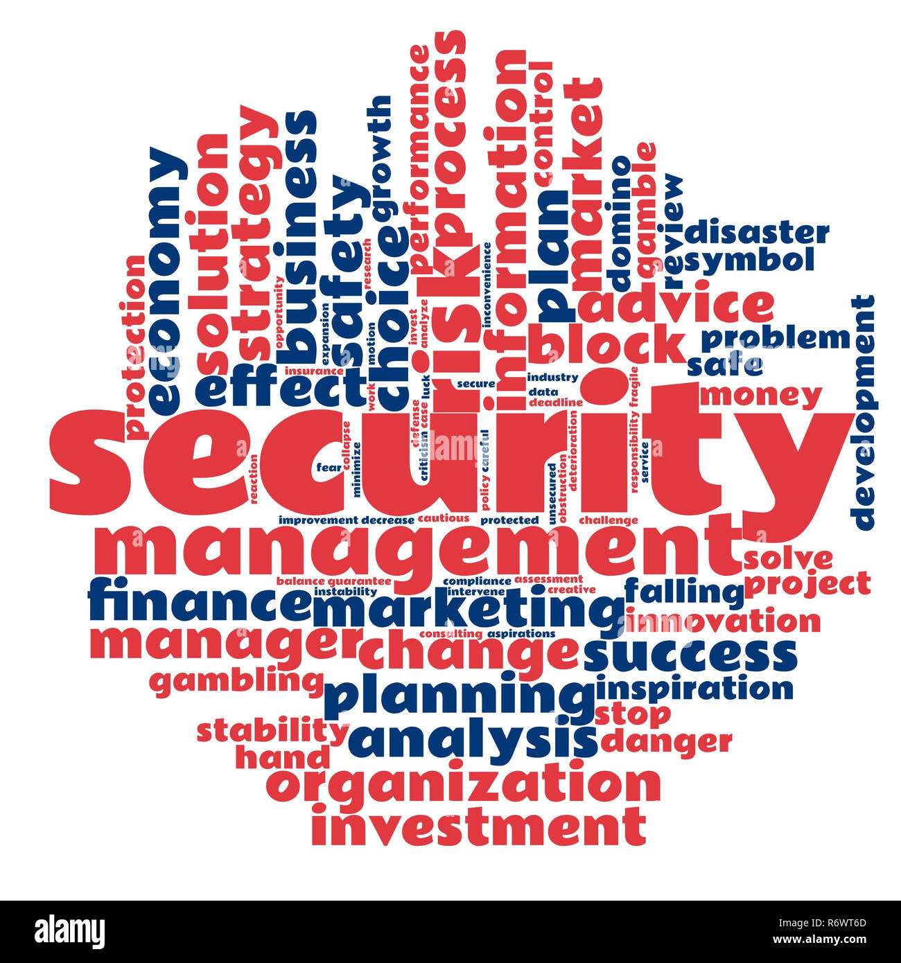 Security word cloud Stock Photo - Alamy