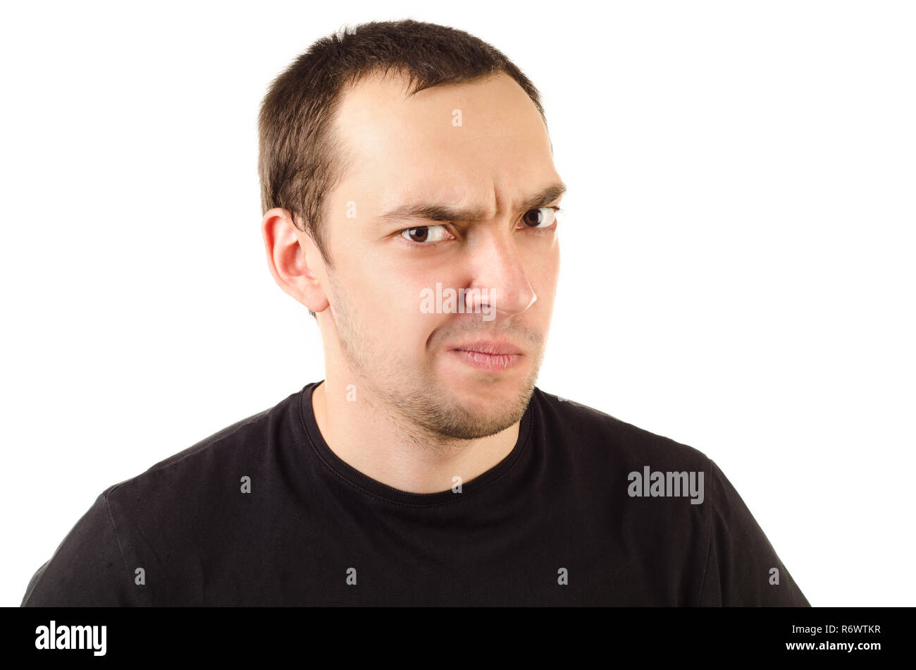 Isolated man expressions hi-res stock photography and images - Alamy