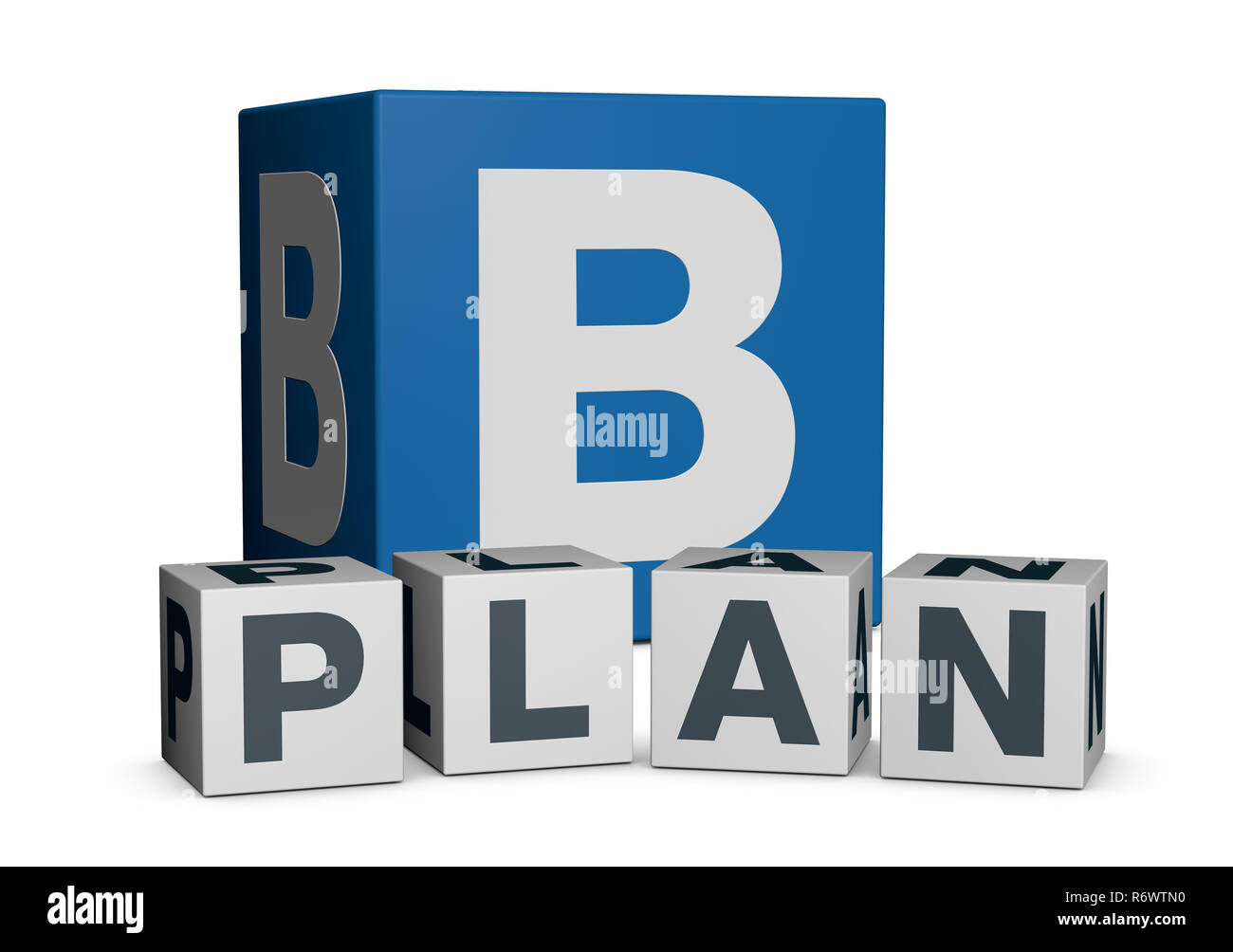 concept of plan b Stock Photo - Alamy