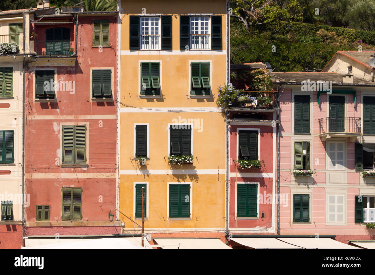 The Portofino colors Stock Photo - Alamy