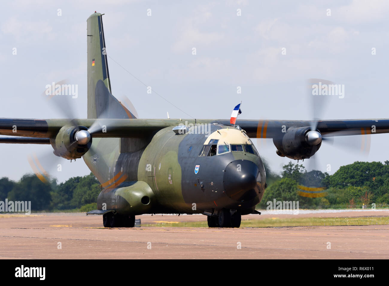German Air Force C 160d Transall Transport Aircraft High Resolution ...