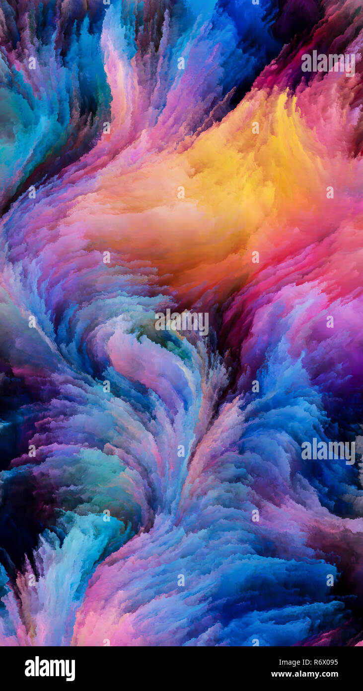 Elements of Colorful Paint Stock Photo - Alamy