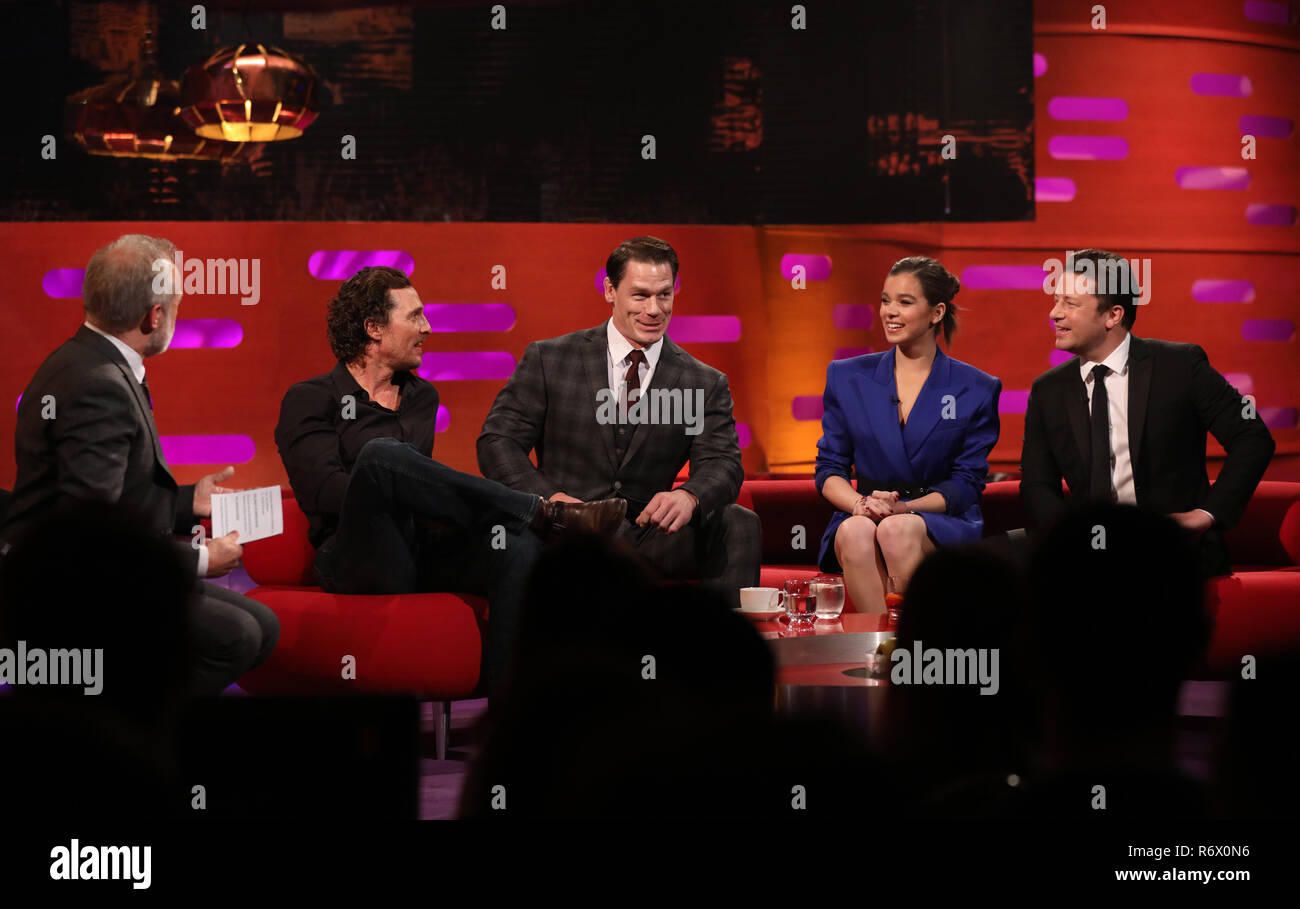 Host graham norton with matthew mcconaughey hi-res stock photography ...