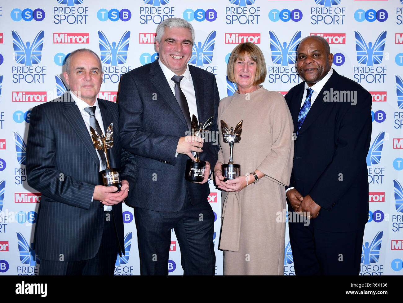 David Horrocks (left to right), Dave Bricknell, Tracey Walker and ...