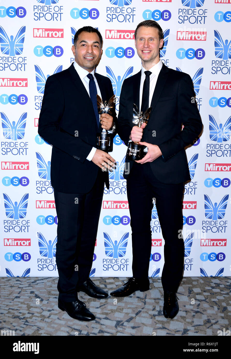 Ibi Ali (left) and Luke Wigman (right) with their Special Recognition ...