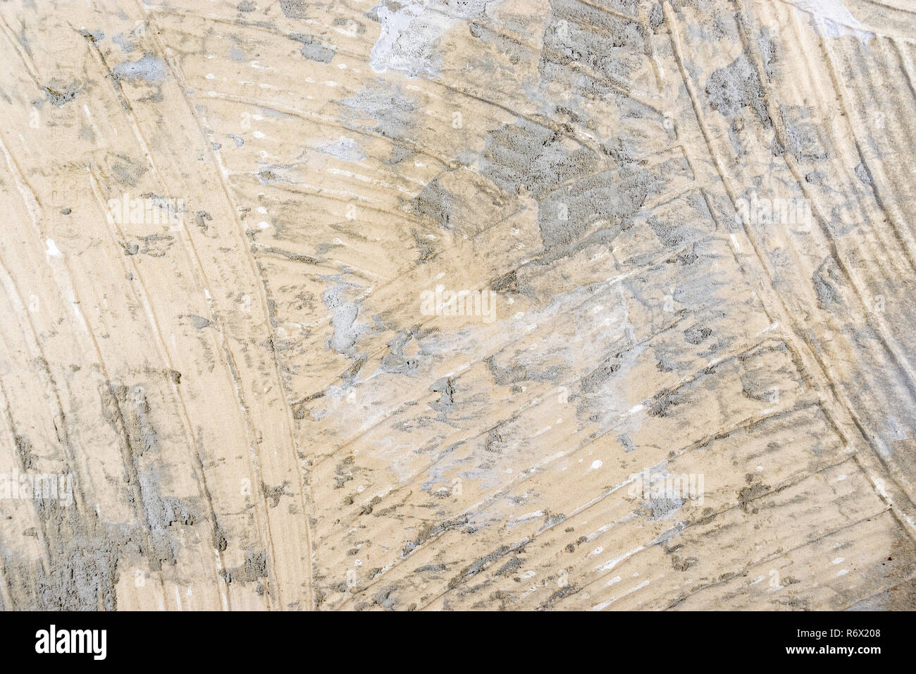Texture of dirty back side ceramic tile with cement for background ...
