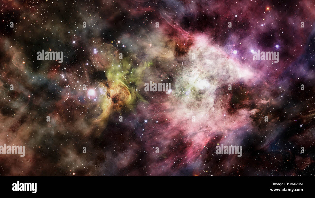 Colorful deep space. Elements of this image furnished by NASA Stock ...
