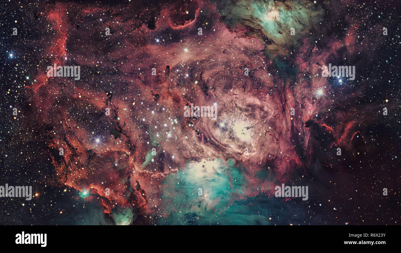 The explosion supernova. Bright star. Elements of this image furnished ...